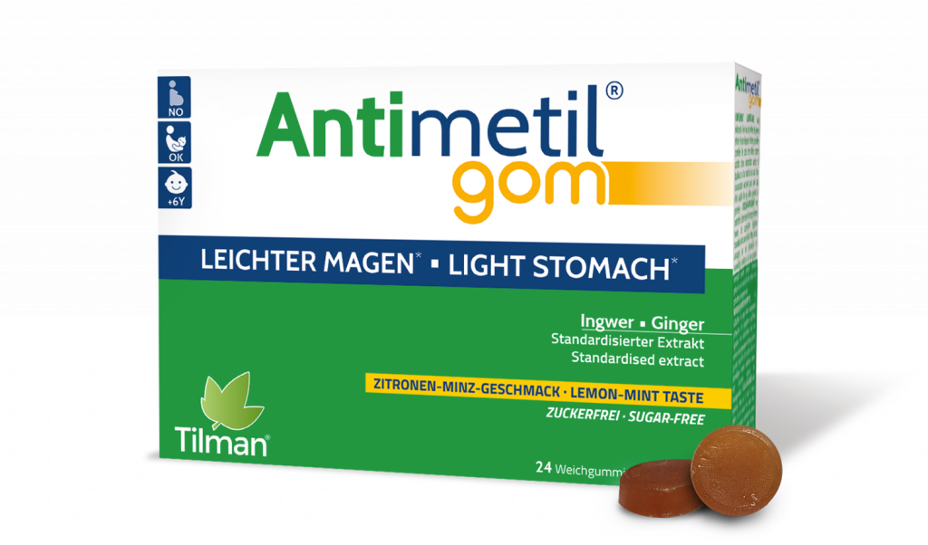 Antimetil | Gums with a delicious lemon flavour